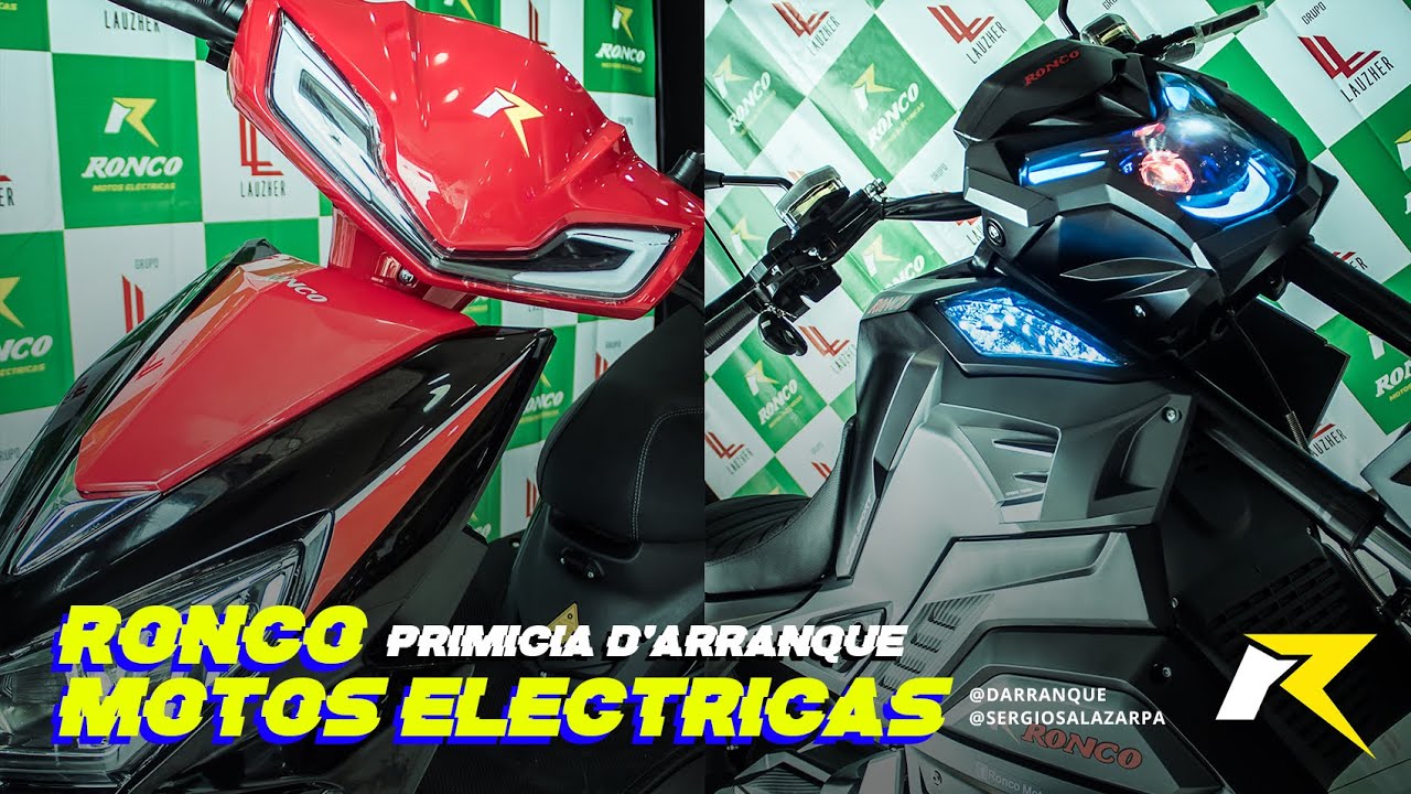 Conoce las Ronco Motos Eléctricas - YouTube