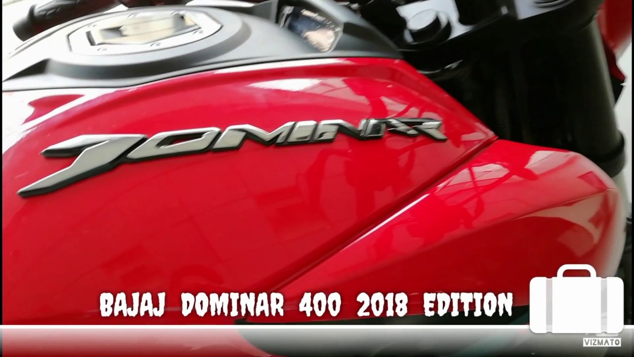2018 Edition Bajaj Dominar 400 | New Model | First look - YouTube