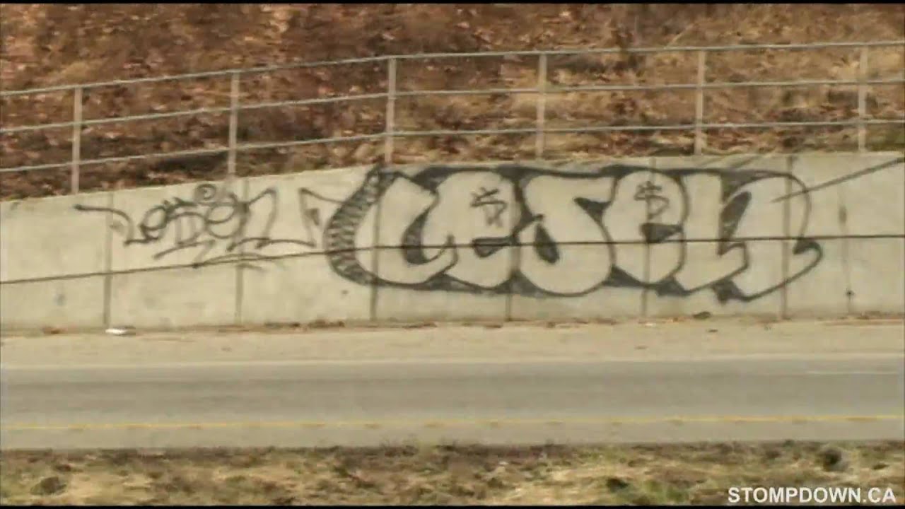 SDK #64 - METH & LESEN Highway Bombing - Graffiti - Surrey - Canada ...