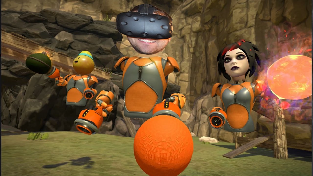 MULTIPLAYER VR DODGEBALL ON COCAINE! Smashbox Arena HTC Vive Gameplay ...