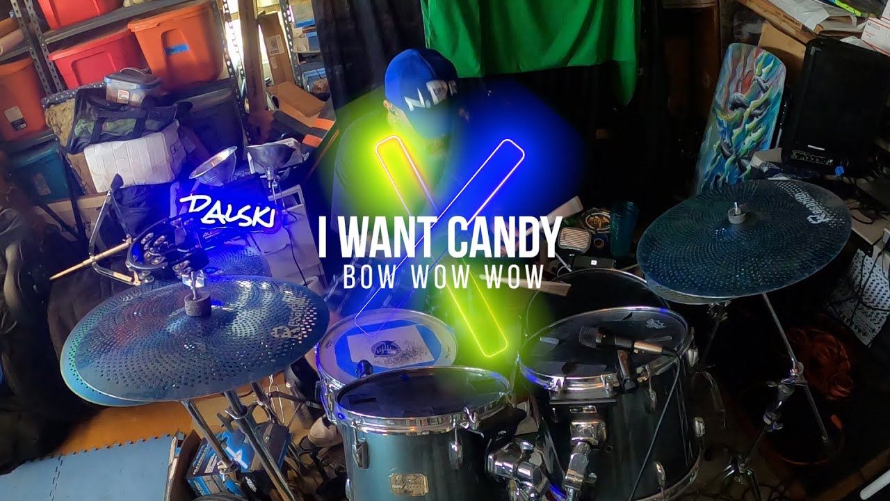I Want Candy - Bow Wow Wow - Drum Cover - YouTube