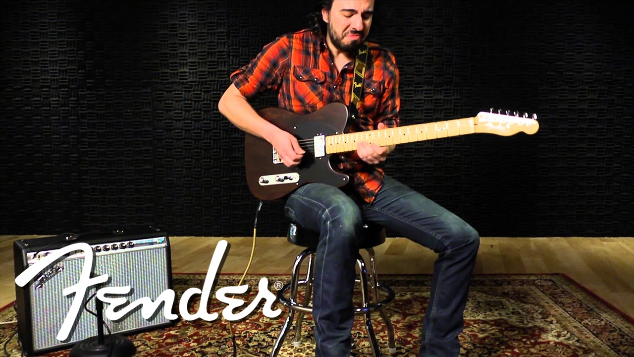 American Vintage '50s Telecaster Reclaimed Redwood Demo | Fender - YouTube