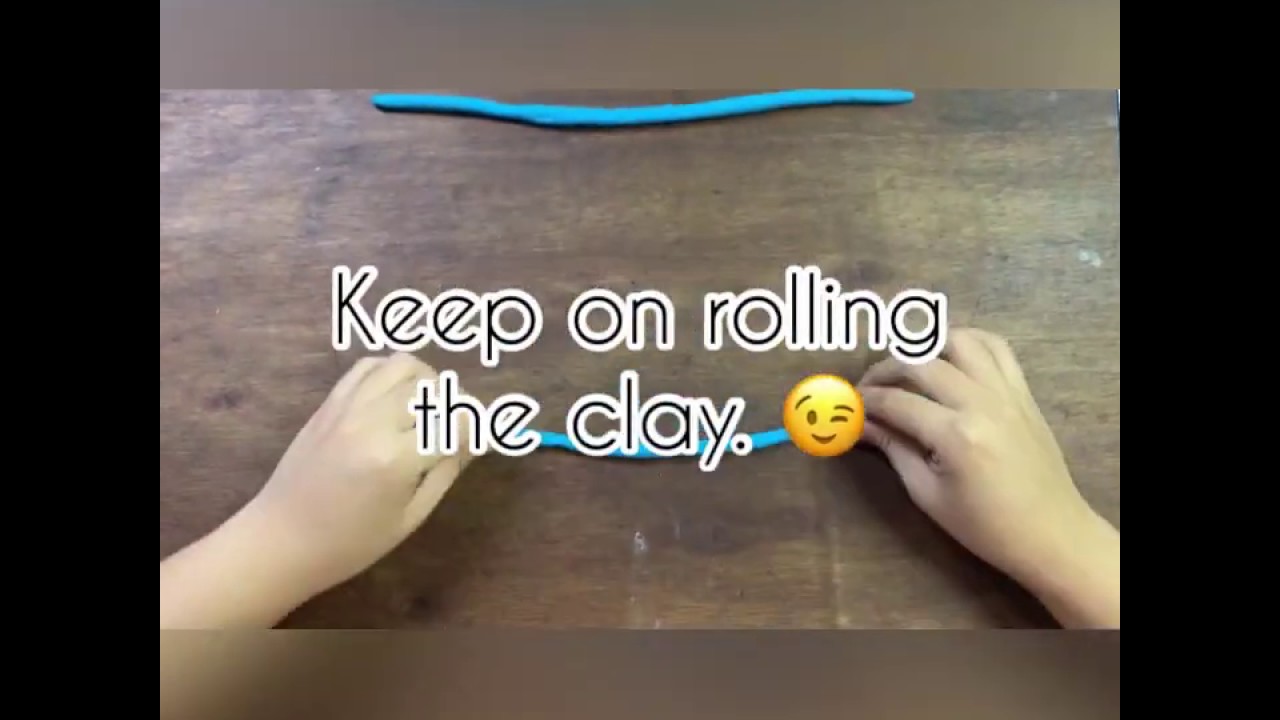 Tracing Name Using a Clay (Activity for kids) - YouTube