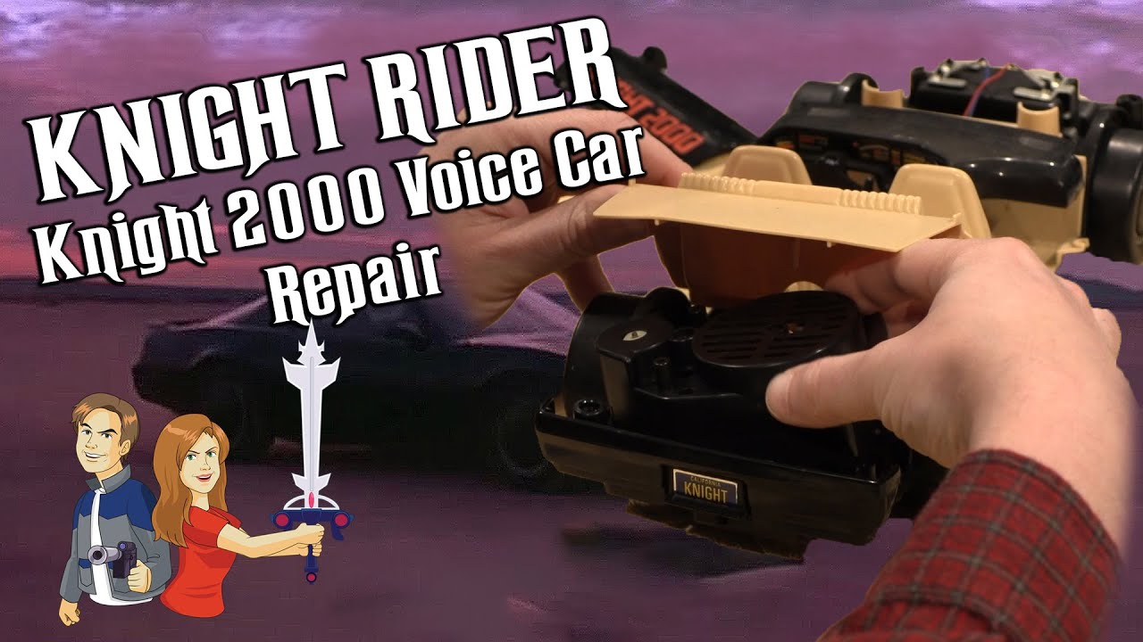 Knight Rider Knight 2000 Voice Car Repair - Kenner 1983 - YouTube