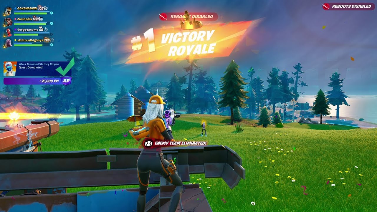 Fortnite Reload Victory Royale - Slow Start (FULL GAME, NO COMMS ...