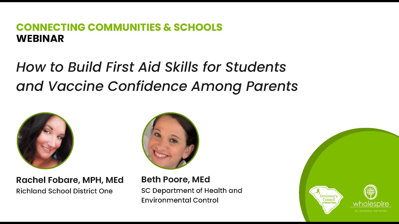 How to Build First Aid Skills for Students and Vaccine Confidence Among ...
