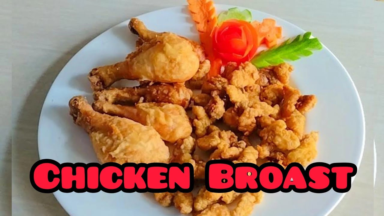 Home Made Chicken Broast || চিকেন ব্রোস্ট || #fried_chiken # ...