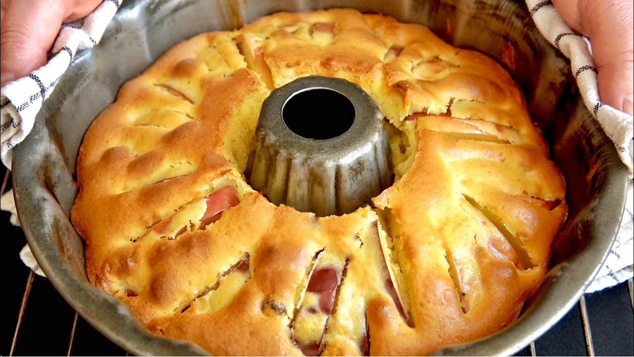 Apfelkuchen 🍎🍏, der auf der Zunge zergeht! Jeder sucht nach diesem ...