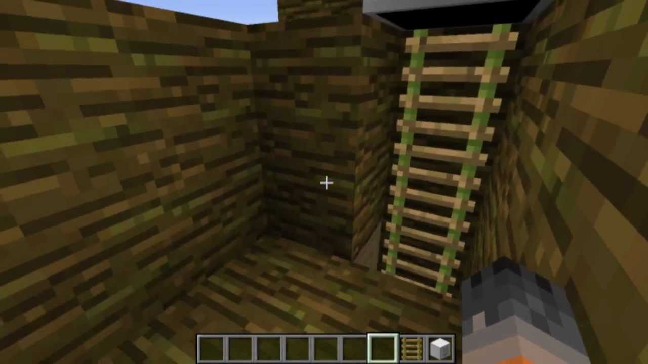 Minecraft 1.6.2 Mod - RETRACTABLE LADDERS - YouTube