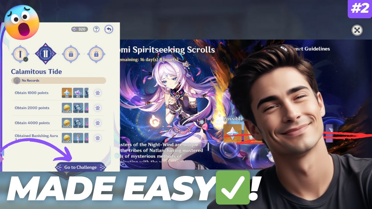 CALAMITOUS TIDE (SEGMENT 2) EASY GUIDE | COMPLETE WITH 4-STAR ...