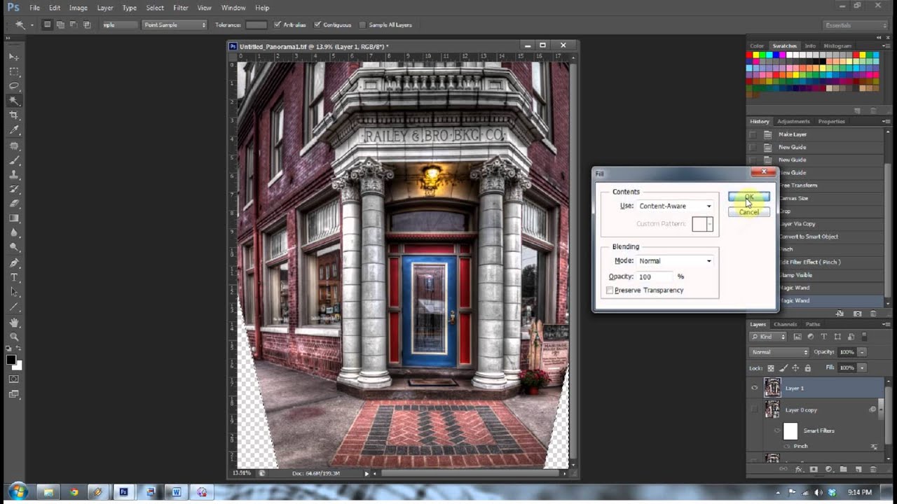 How To Fix Wide Angles in Photoshop - YouTube