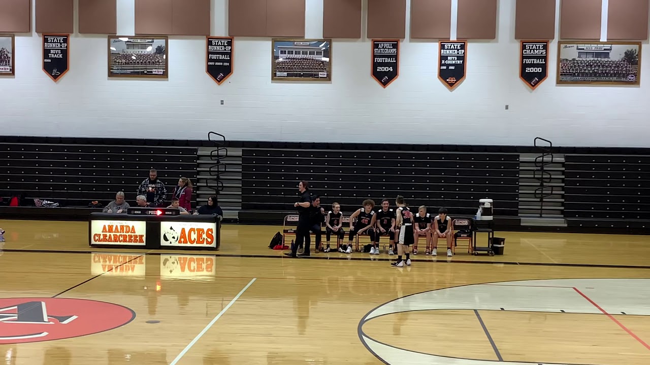Liberty Union 7th Grade Boys Basketball - Sebastian drains a 3 ...