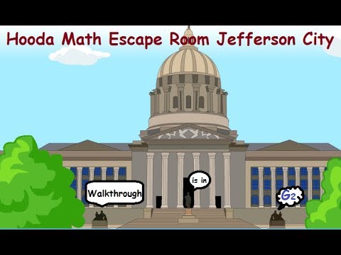 Gameplay Hooda Math Escape Room Jefferson City Walkthrough - YouTube