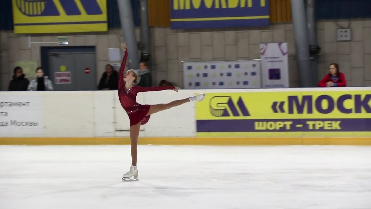 Майя Хромых, КП (Maya Khromykh, SP), КМС, Призы Кудрявцева 2019 - YouTube