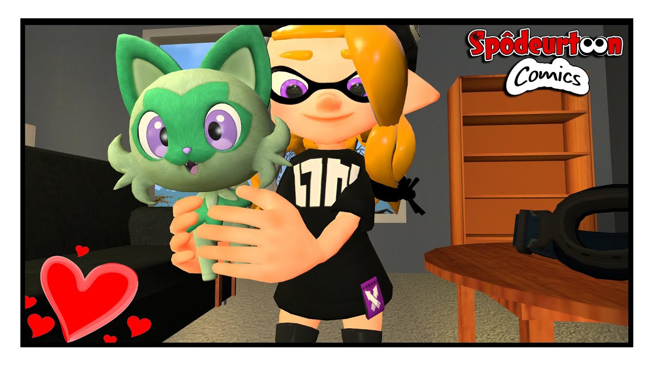 The cute cat [Splatoon/Comic dub] - YouTube