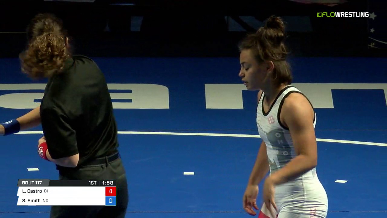 Cadet WM 117 Final Leilah Castro OH vs Sophia Smith ND - YouTube
