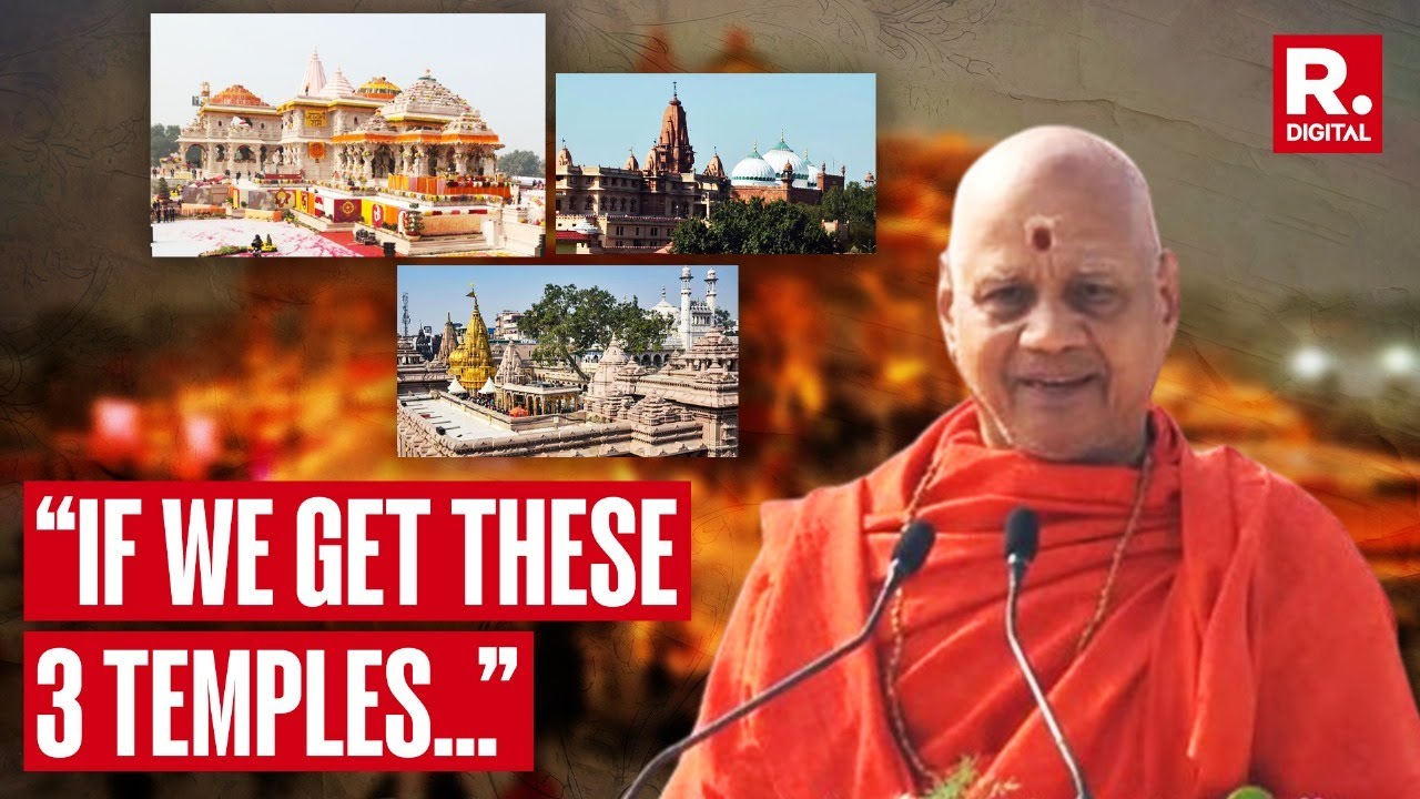 Watch: Swami Govind Dev Giri Makes Big Statement On Kashi, Mathura ...