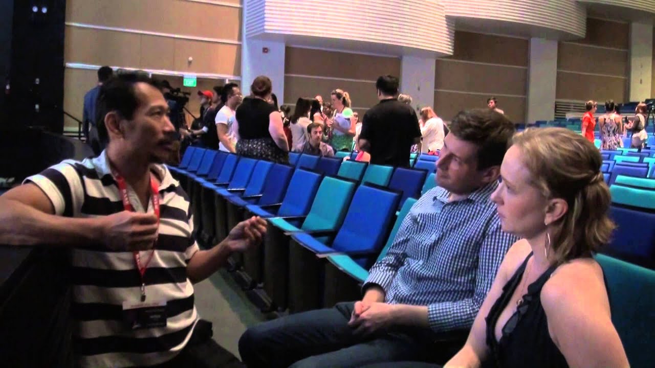 Hawk Liu interviews Michael Borth and Kristin Steward, Beauty and the ...