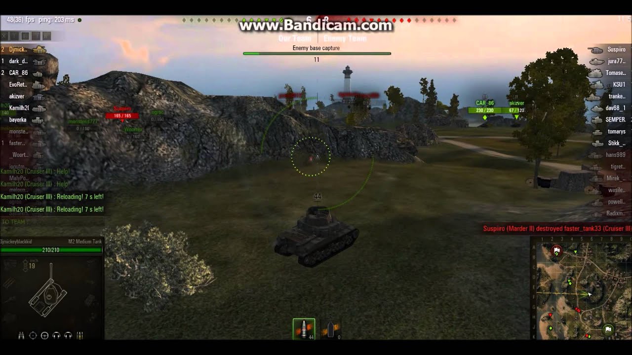 World of Tanks - M2 Medium Derp gun/Heartbreak - YouTube