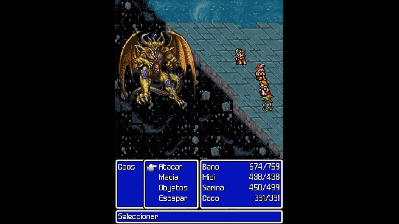 Final Fantasy 1 (Java Game) - Gameplay En Español #10 Final - YouTube