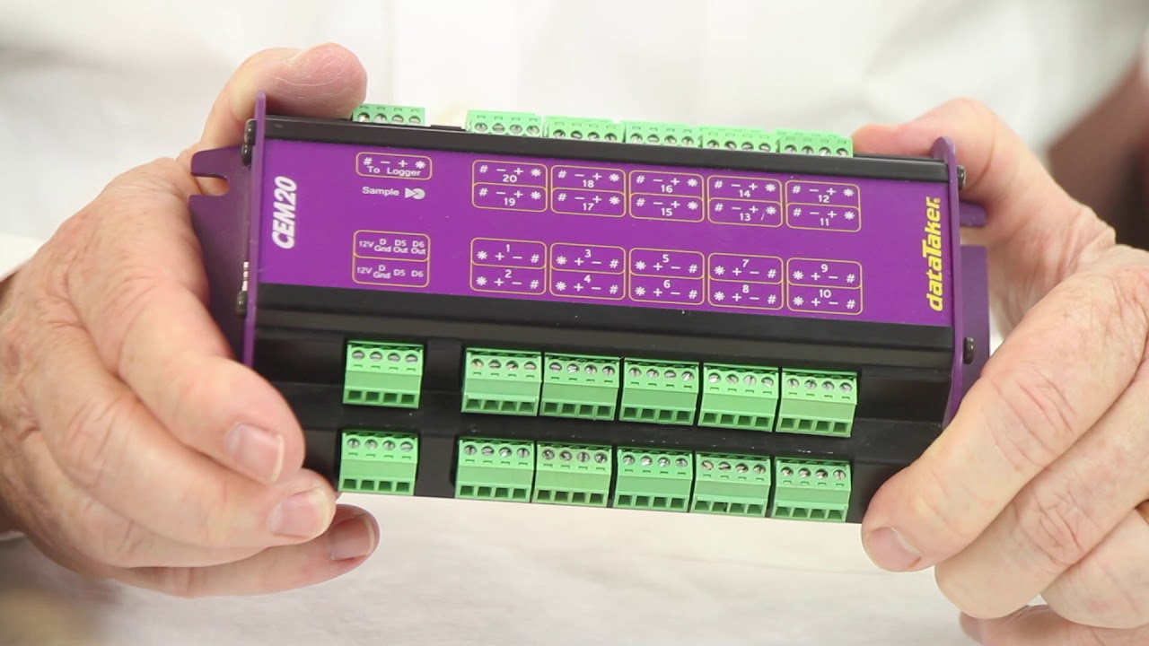 dataTaker CEM20 Channel Expansion Module - YouTube