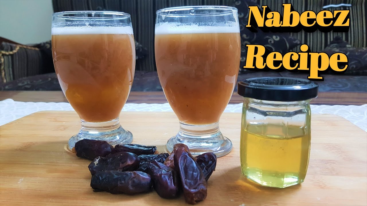 Nabeez Drink | Dates Infused Water [Favorite Drink of Prophet Muhammad ...