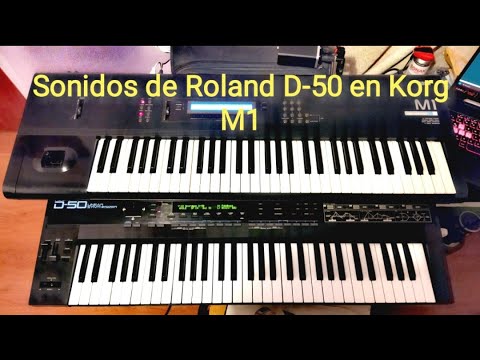 Sonidos Exclusivos de Roland D-50 en Korg M1 - YouTube
