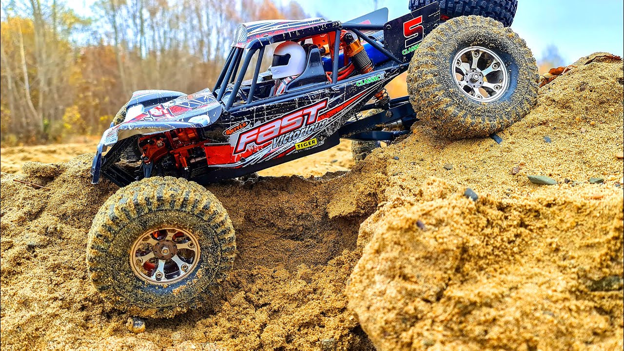 RC CAR Sand Storm Racing – NEW WlToys 10428 Upgrade - YouTube