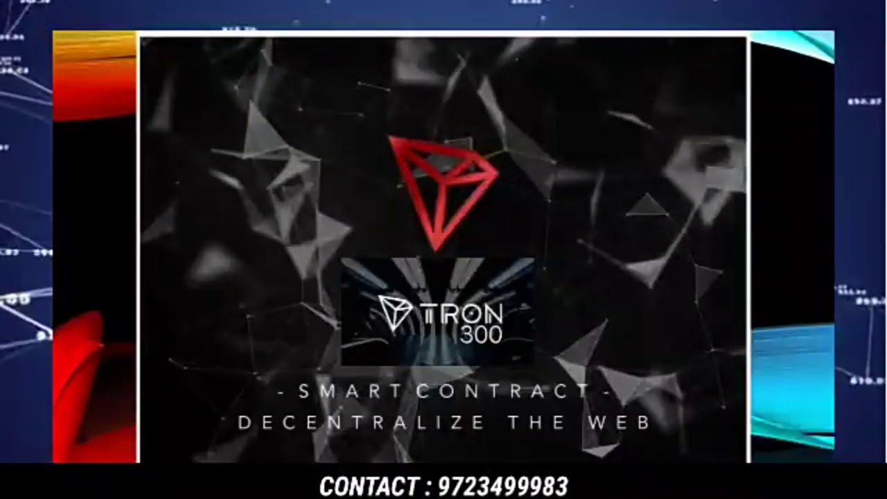 TRON300 smart contract English - YouTube