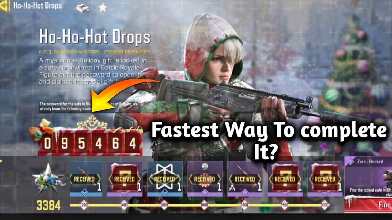Fastest Way to Complete Ho Ho Hot Drop Event - YouTube