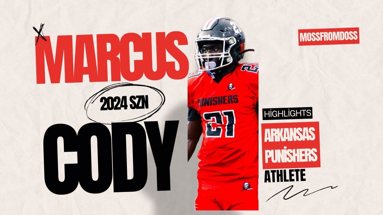 Marcus Cody Highlights ( '24 Arkansas Punishers) - YouTube