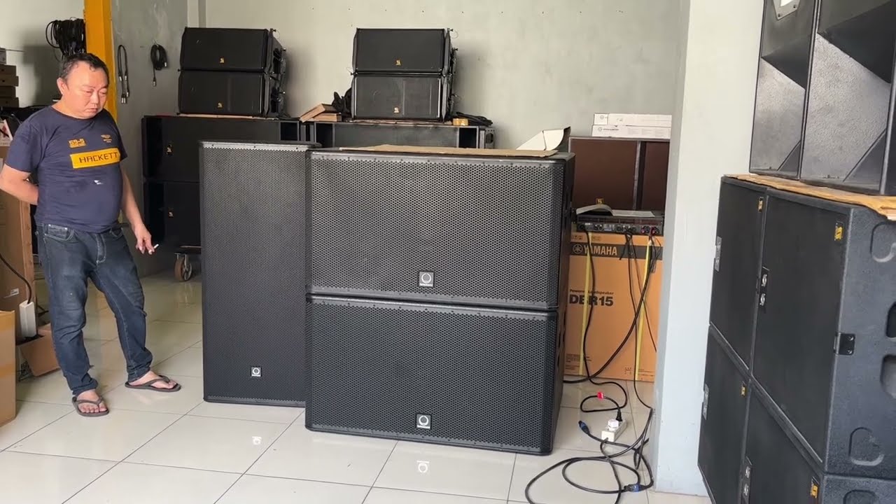 Turbosound + power LABGROUPEN - YouTube