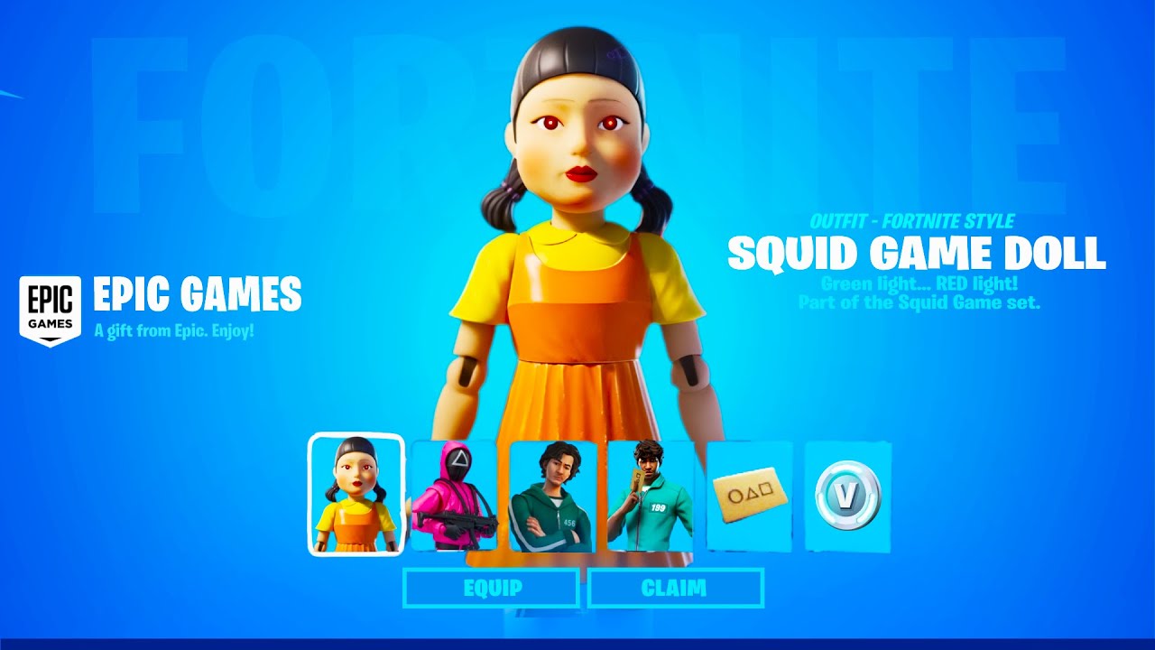 Trolling With SQUID GAME Skins in Fortnite - YouTube