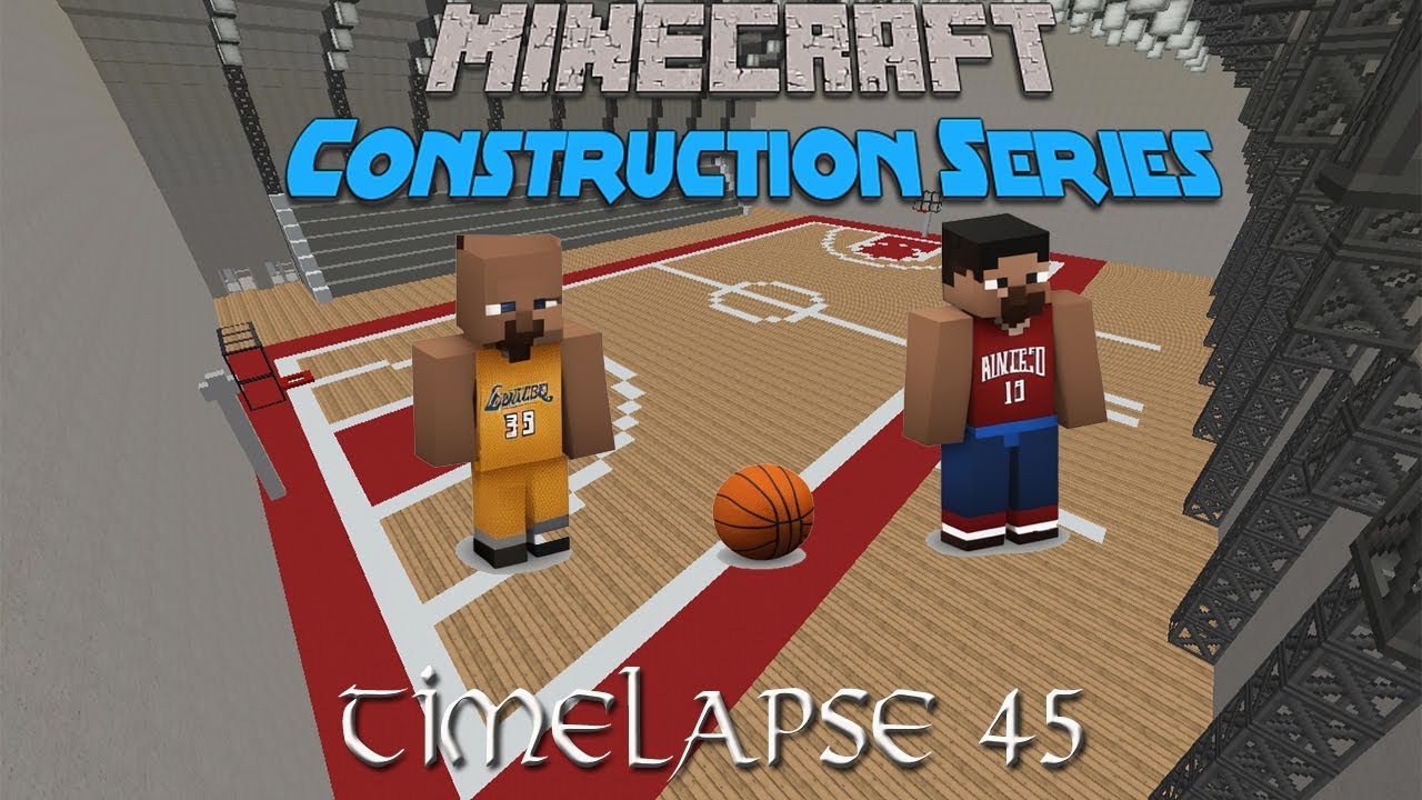 Minecraft school basketball court (Timelapse 45)#minecraft #timelapse # ...