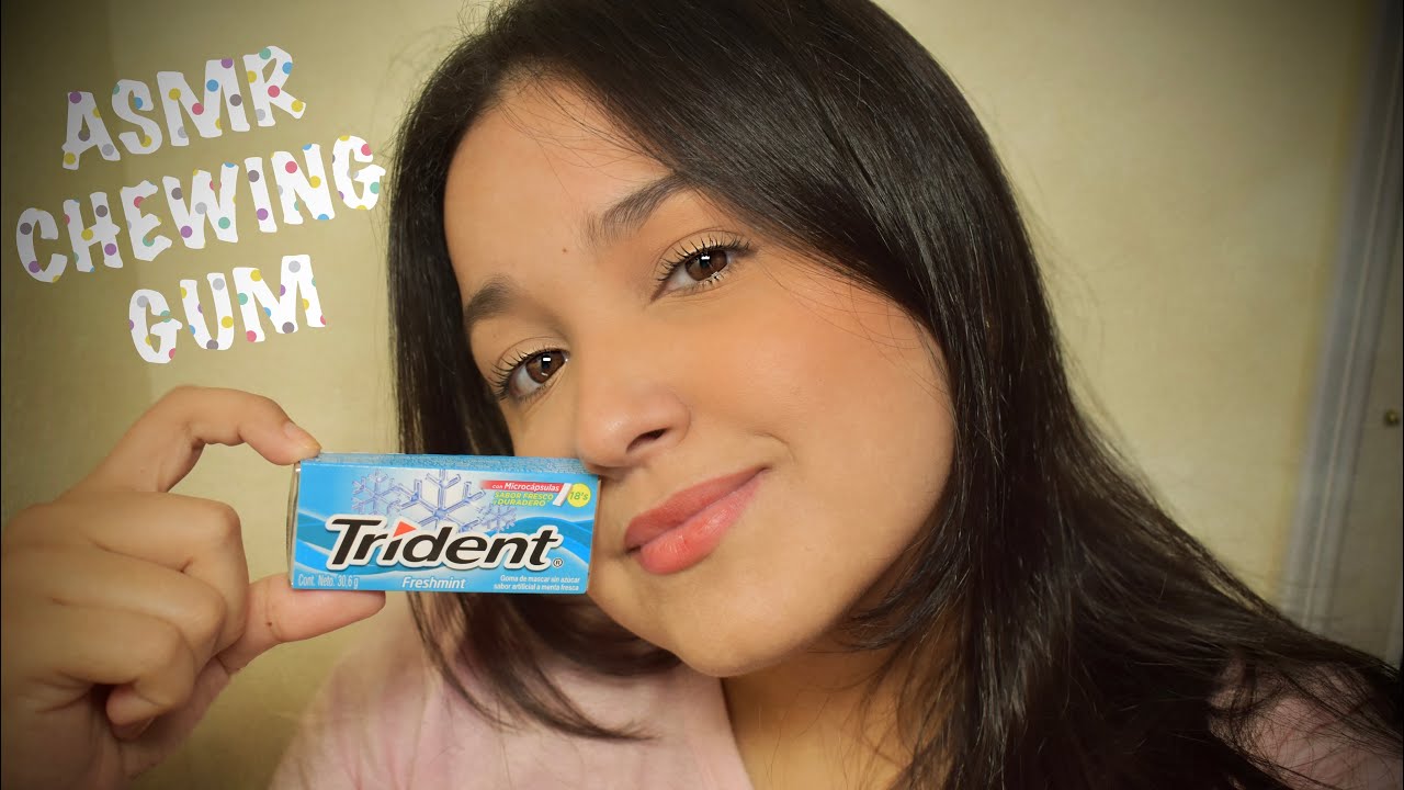 ASMR Español - MASCANDO CHICLE (ASMR Chewing Gum) ️ - YouTube