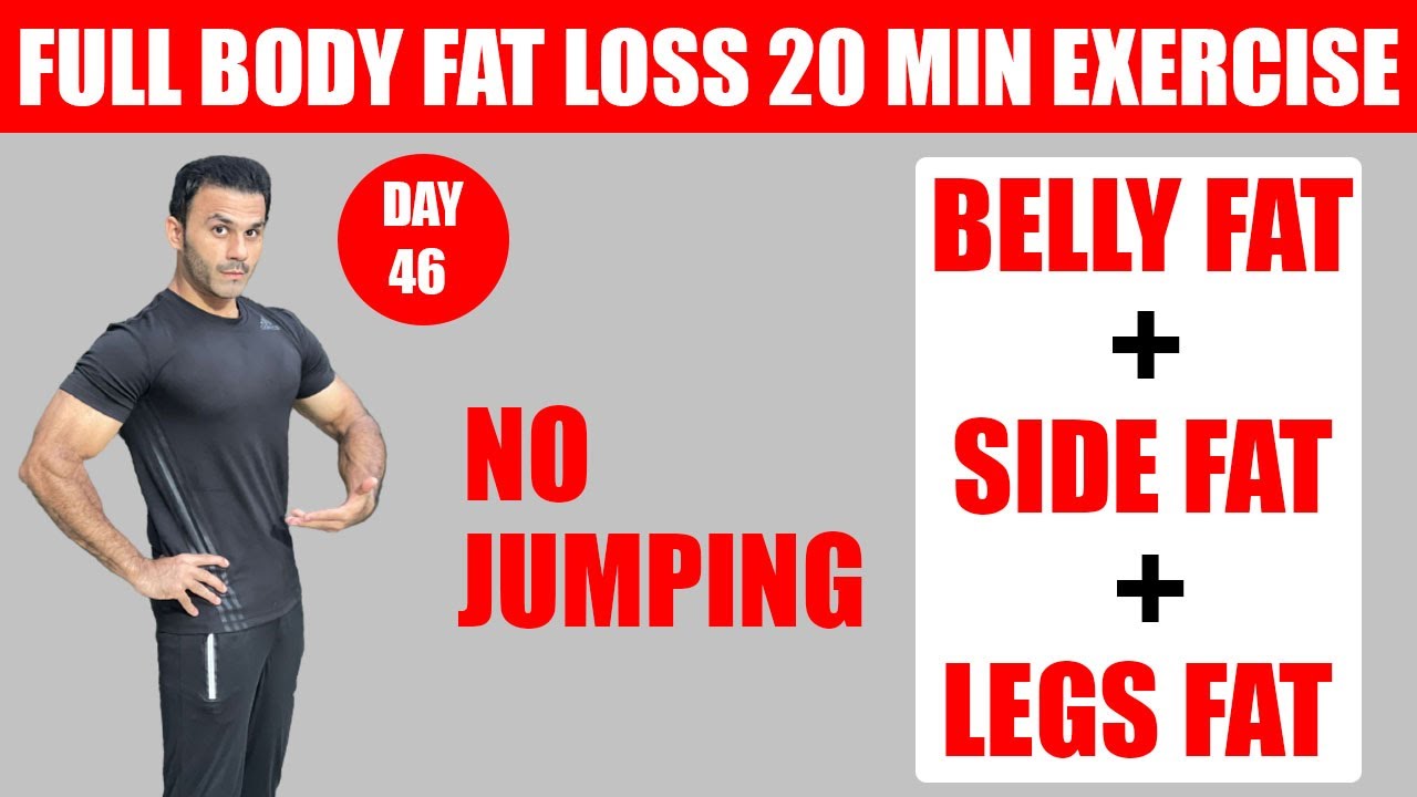 Full Body Fat Loss Exercise | Belly Fat | Side Fat | Legs Fat | Weight ...