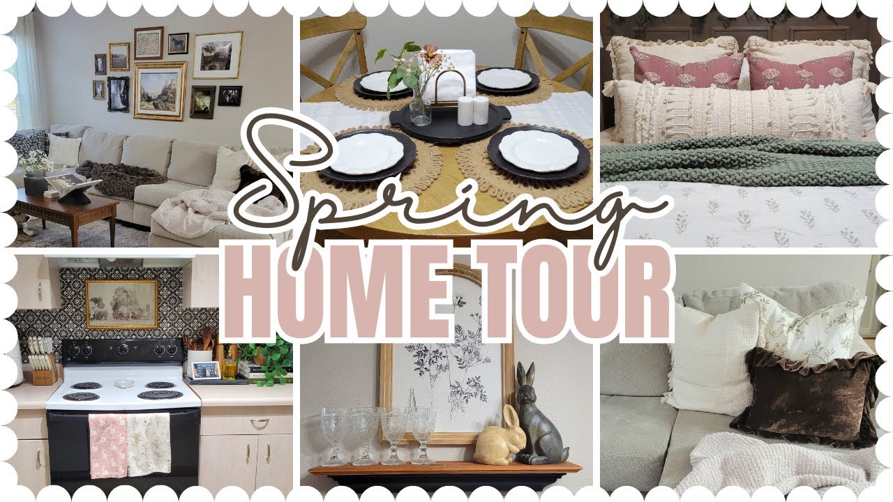 Spring 2024 Home Tour | Apartment Decor Tour | Spring Decorating ...
