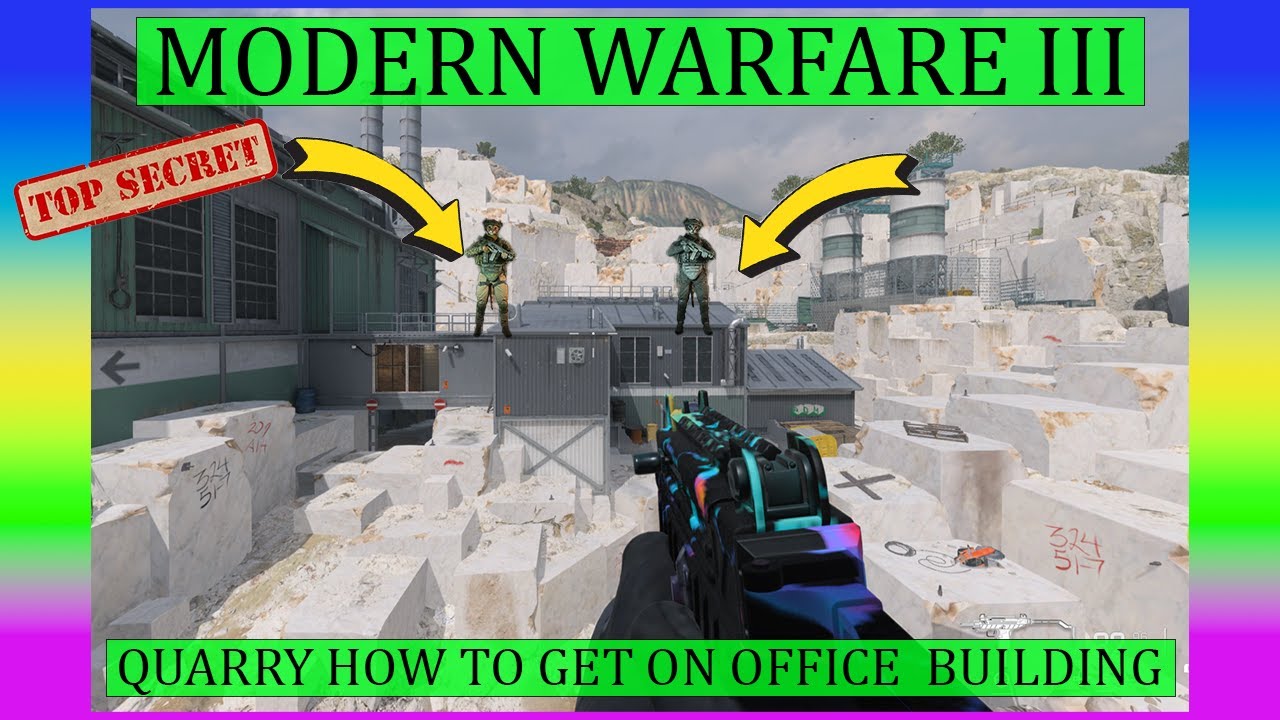 COD Modern Warfare 3 | "Quarry" How To Get Top Of Building & MORE ...