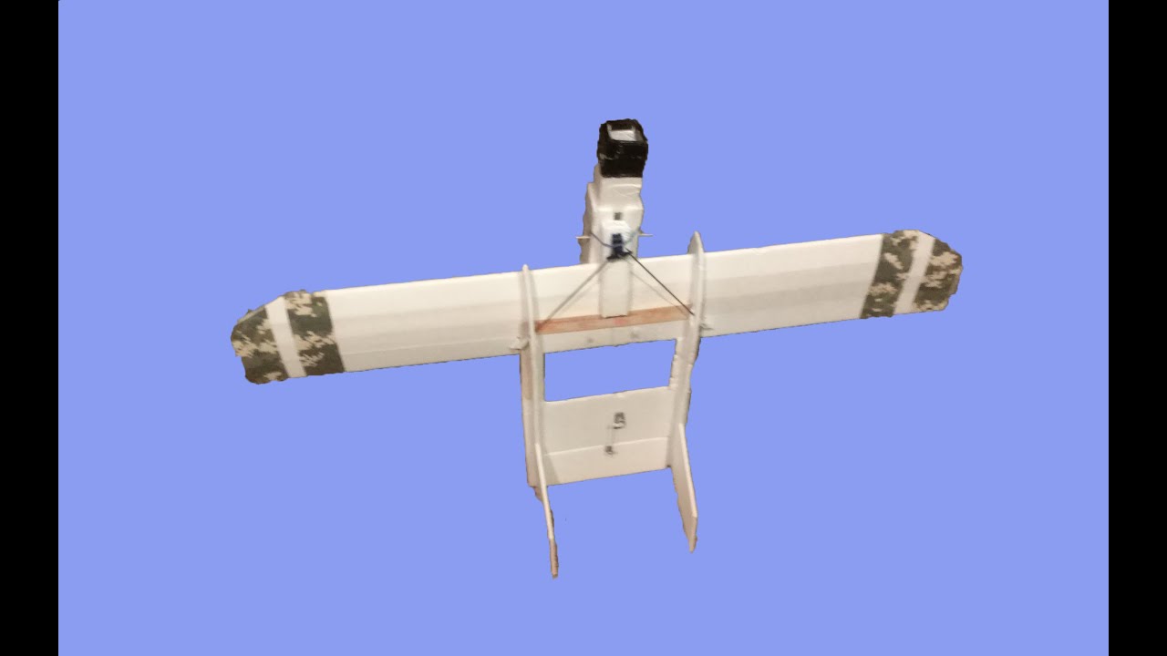 CreativeRCutah VTO V2 scratch built RC plane - YouTube