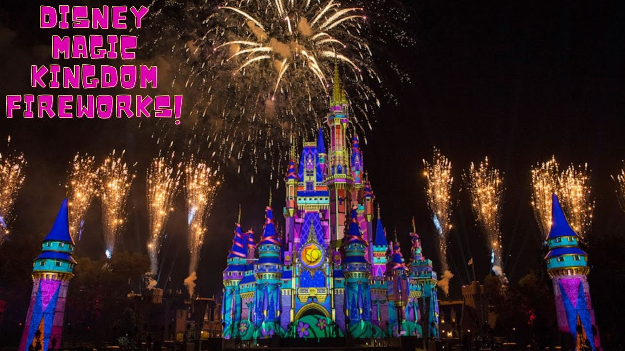 Disney Enchantment | Fireworks | Full Show | Magic Kingdom (4K) - YouTube