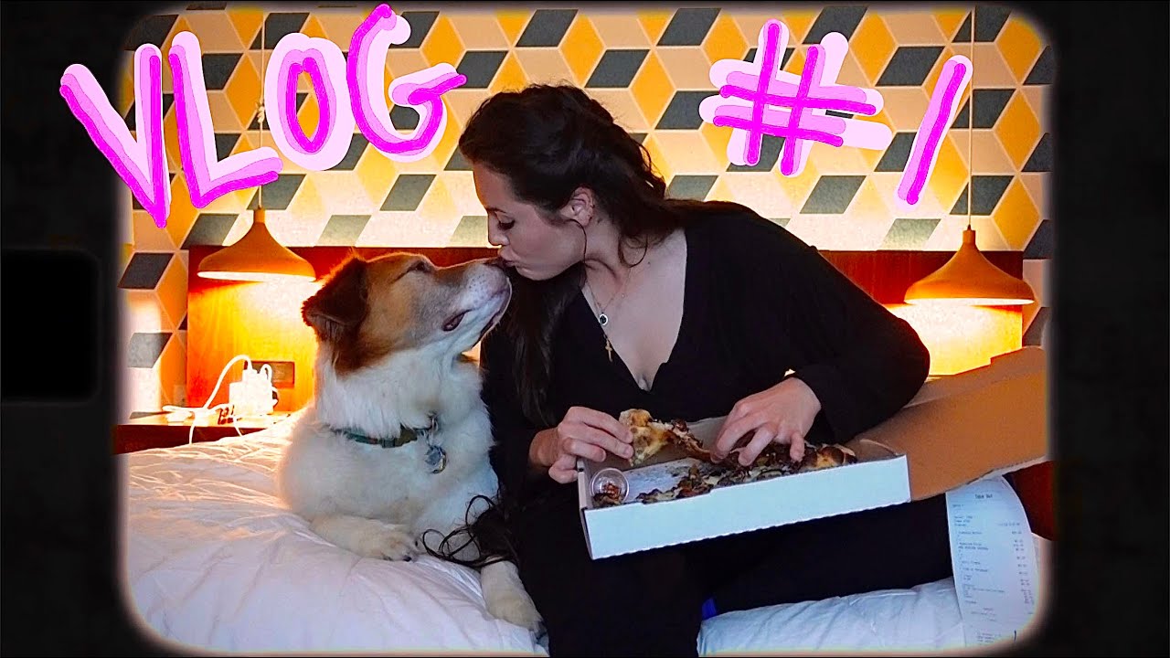 VLOG 1 | Singing National Anthem for Duke opening game with my dog ...