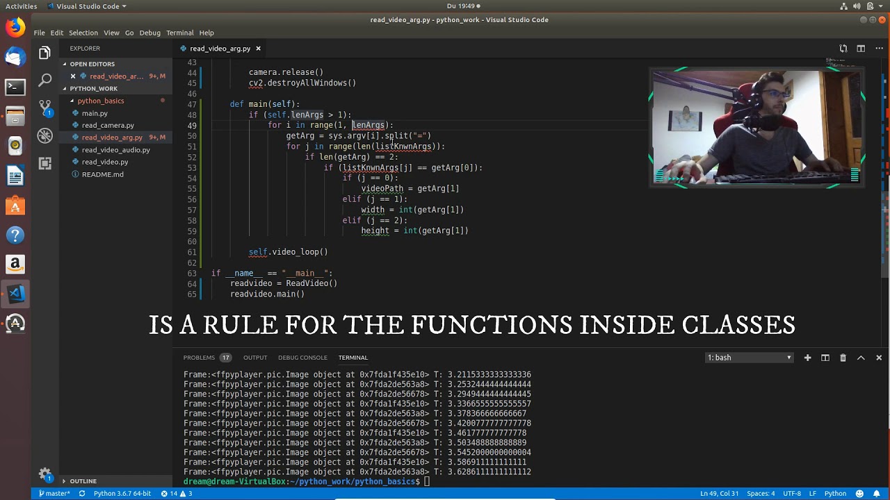 UPGRADE FUNCTIONS TO CLASS Python YouTube UPGRADE FUNCTIONS TO CLASS Python YouTube