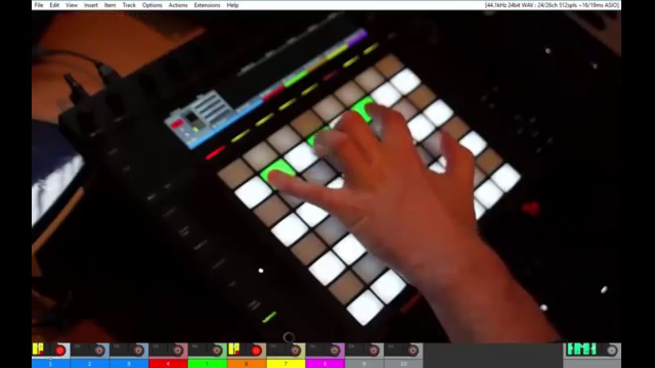 Transformator - Use Ableton Push 1 & 2 with Cockos Reaper - YouTube