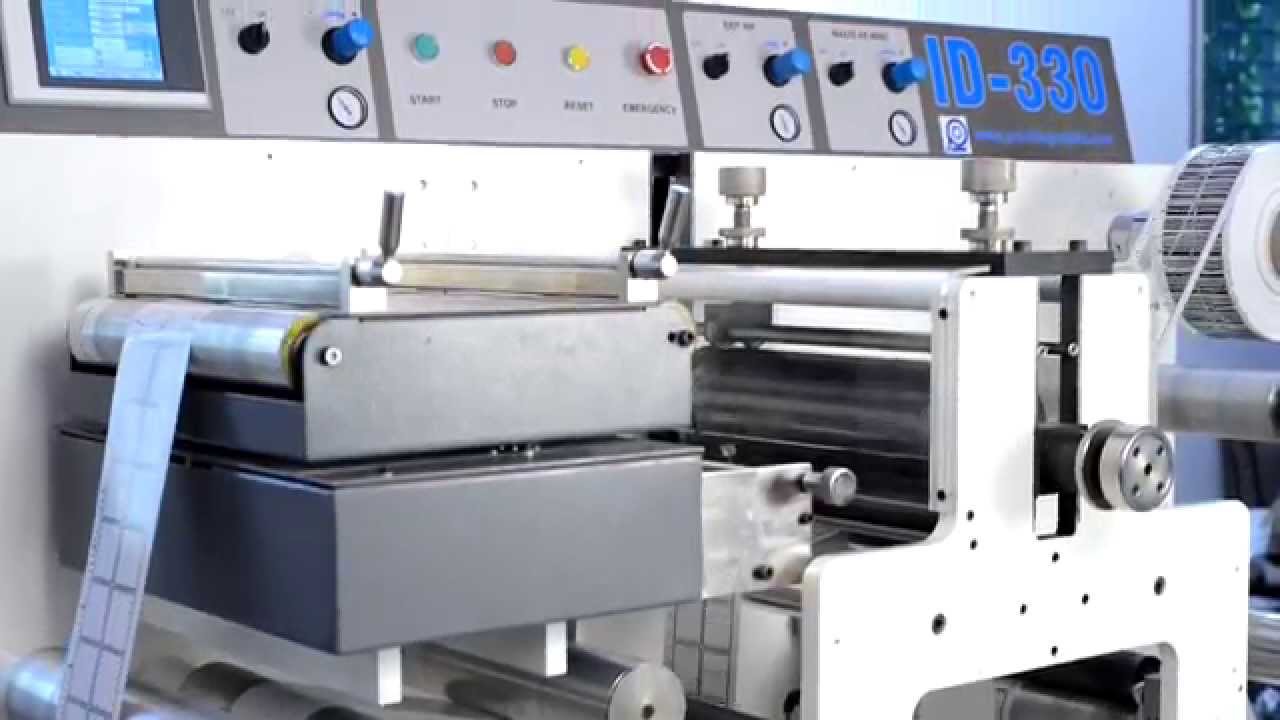 Semi Rotary Intermittent Die Cutting Machine ID 330 by Precise Graphic ...