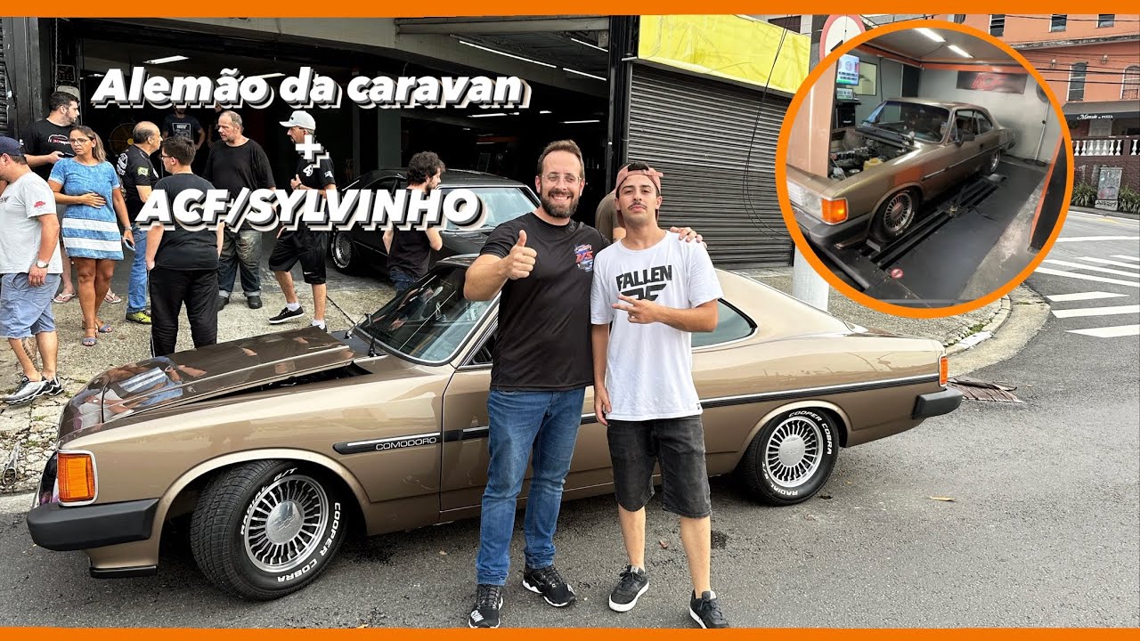 ALEMÃO DA CARAVAN ACERTANDO O OPALA NA ACF PERFONMANCE - ??? CV - YouTube