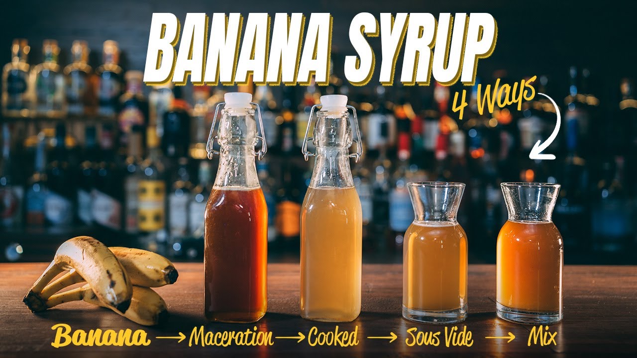 How to Make Banana Syrup at Home in 4 Different Ways - YouTube