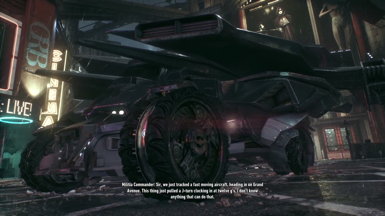 Batman batwing speed - YouTube