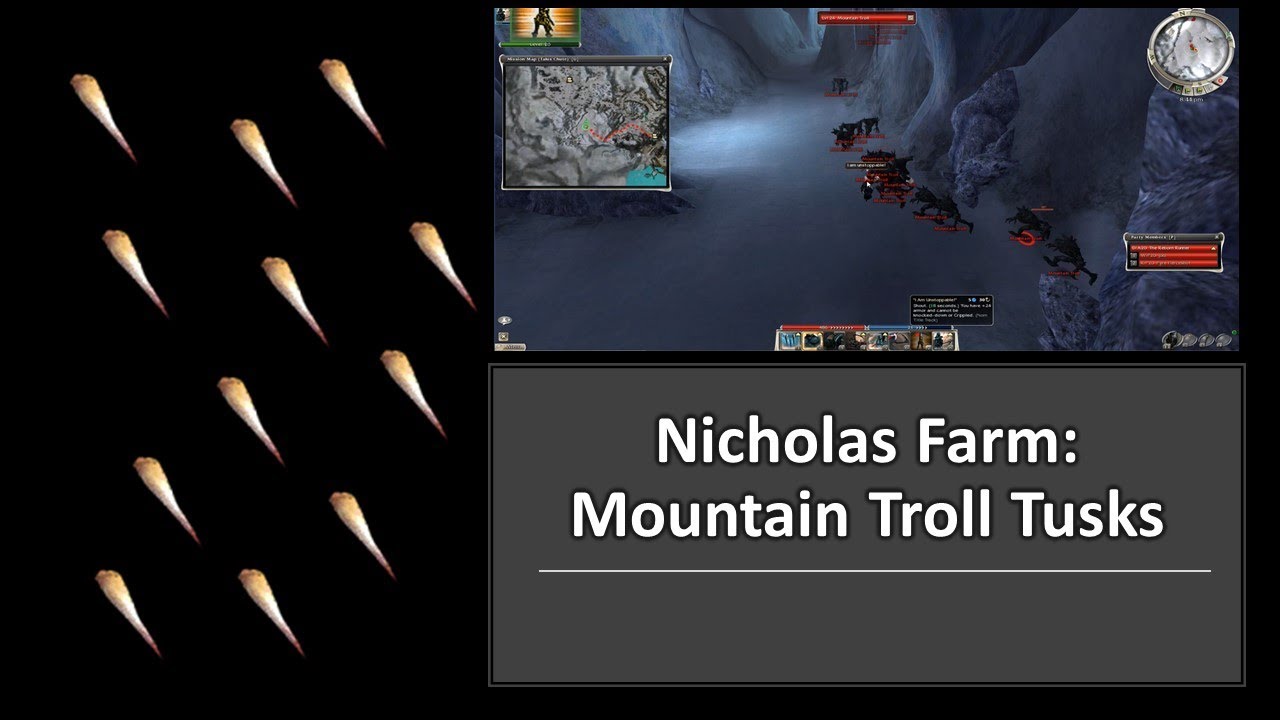 Guild Wars Nicholas MOUNTAIN TROLL TUSKS[Farm] - YouTube