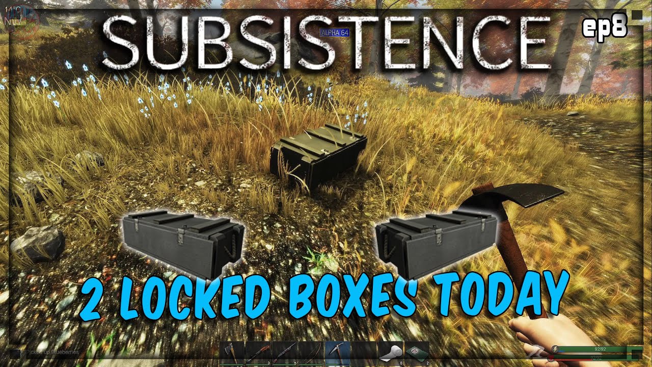Subsistence - S5 ep8 - 2 Locked Boxes Today.. - Base building| survival ...