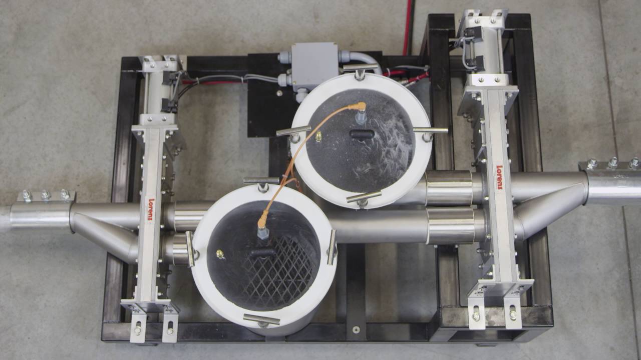 Automated In Line Angel Hair Trap - YouTube